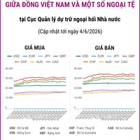 (Interactive) Tỷ giá tham khảo giữa Đồng Việt Nam và một số ngoại tệ ...